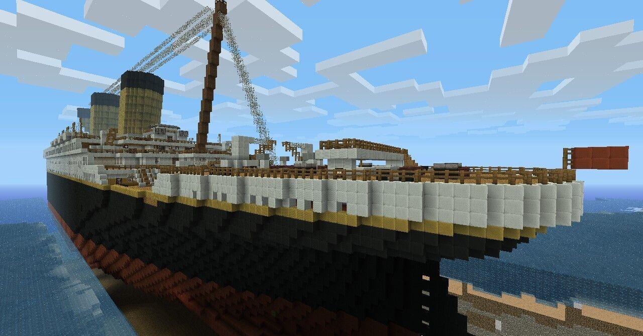 Bedrock boat Minecraft Map