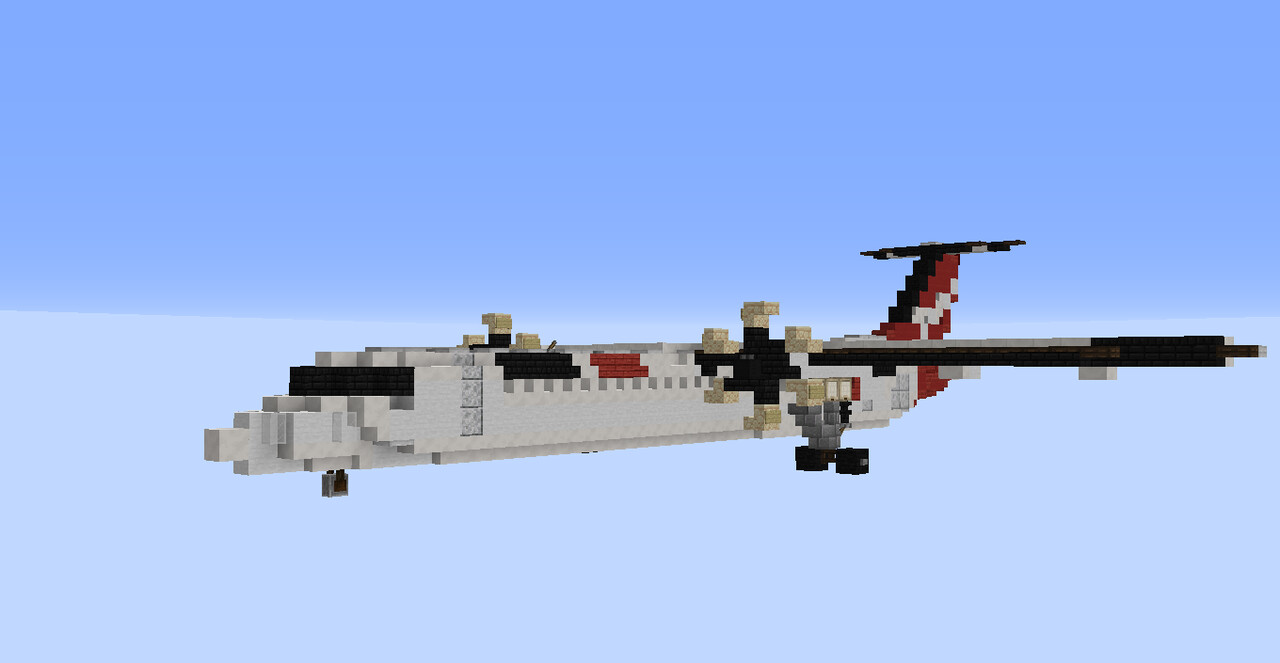 Q400 Dash-8 Minecraft Map