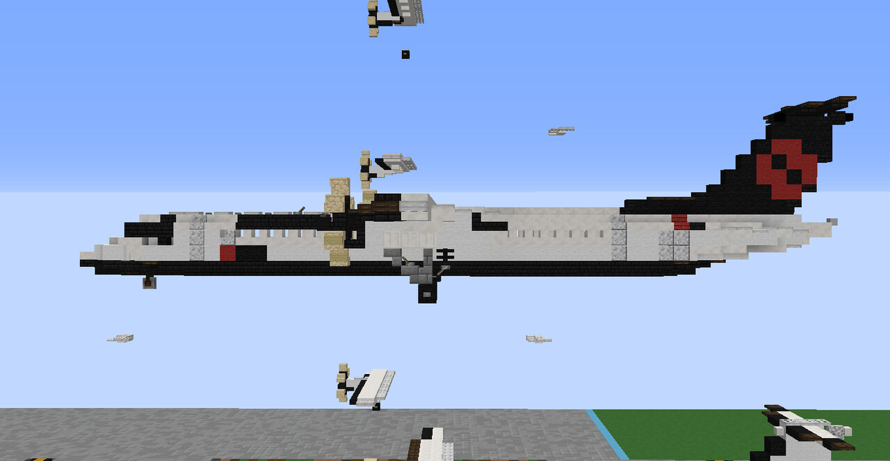 Q400 Dash-8 Minecraft Map