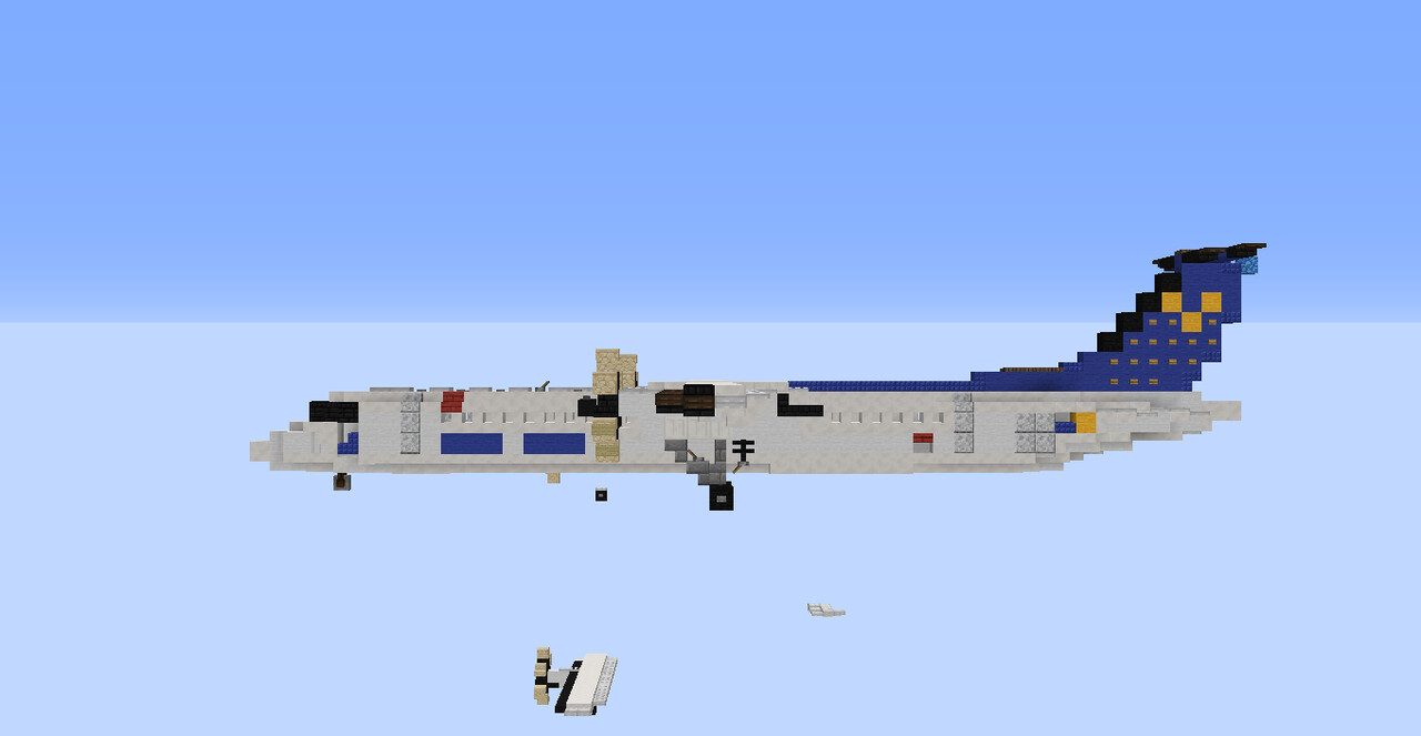 Q400 Dash-8 Minecraft Map