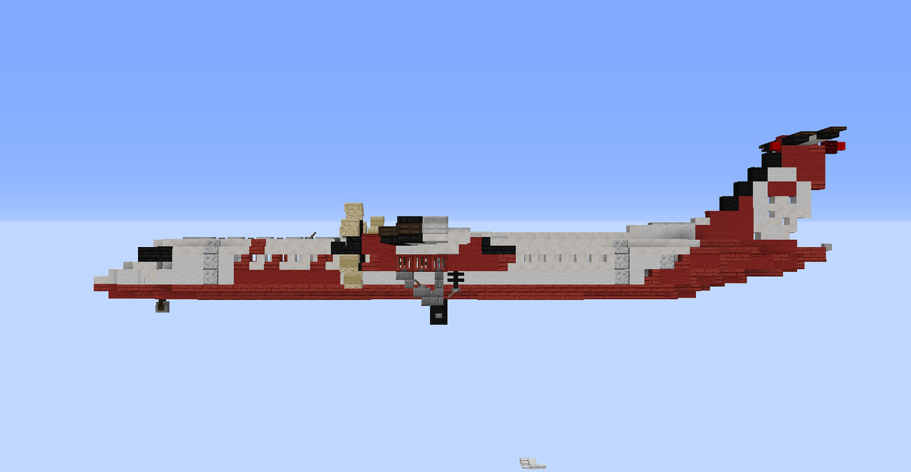 Q400 Dash-8 Minecraft Map
