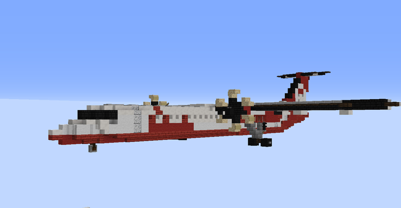 Q400 Dash-8 Minecraft Map