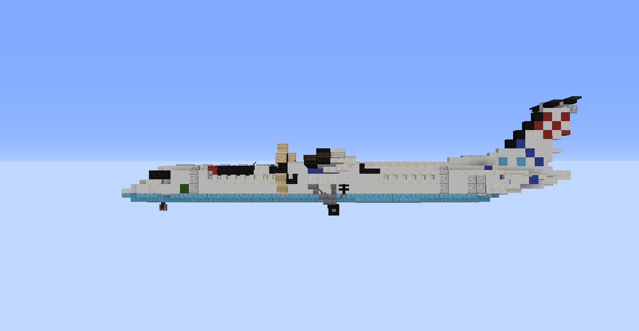 Q400 Dash-8 Minecraft Map