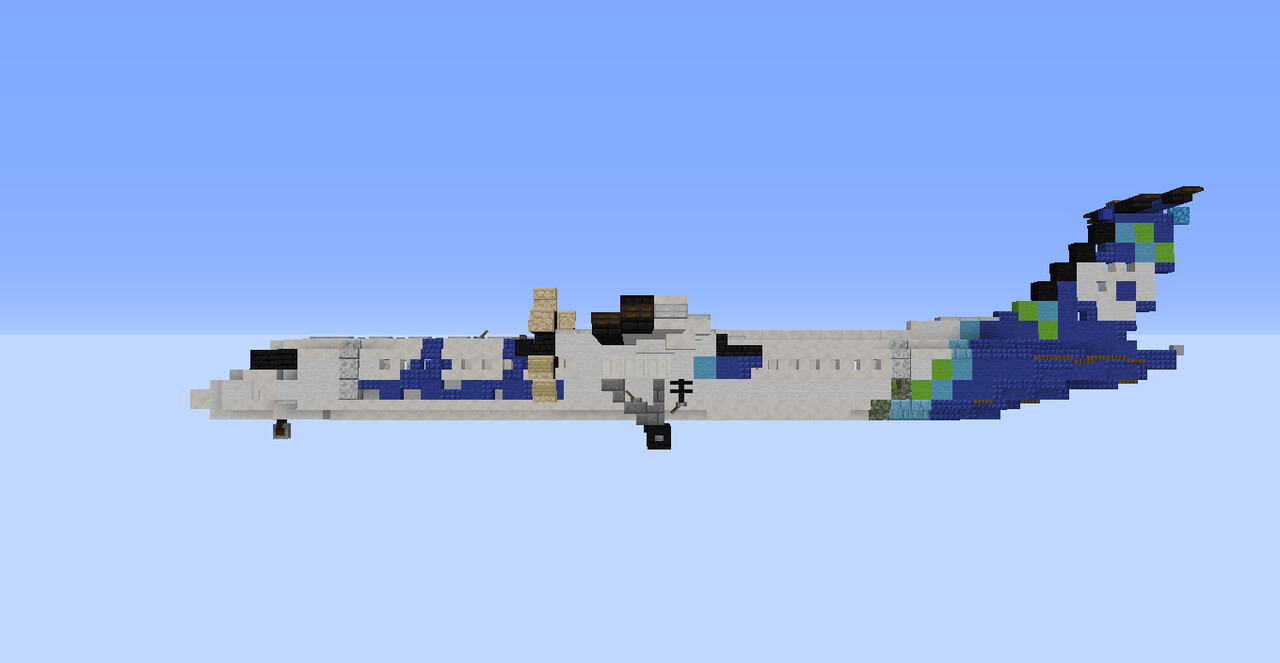 Q400 Dash-8 Minecraft Map