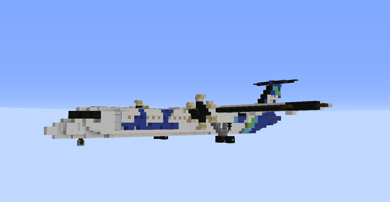 Q400 Dash-8 Minecraft Map