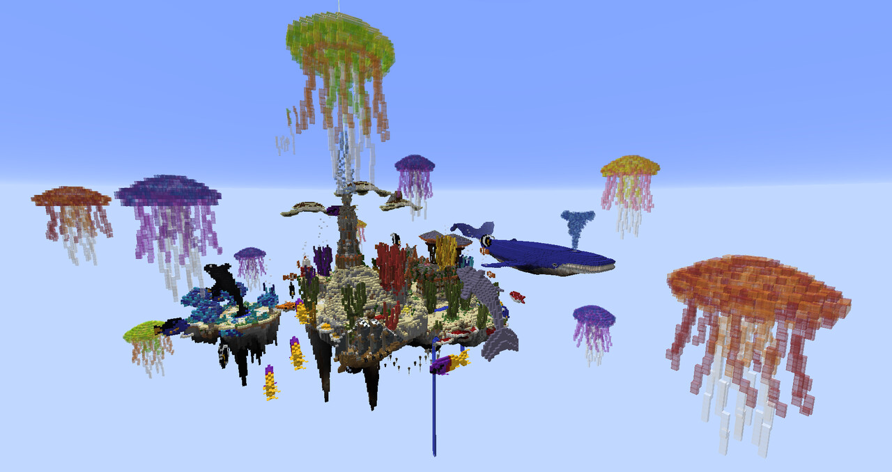 Skyblock spawn (MCTitan) Minecraft Map