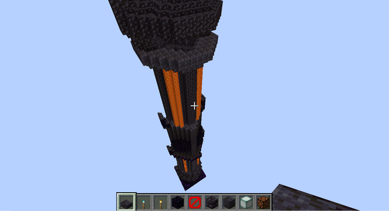 The Tower of Sauron (one chunk contest) Minecraft Map