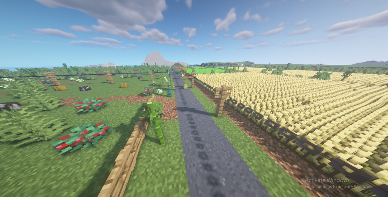 Miniature Minecraft Map