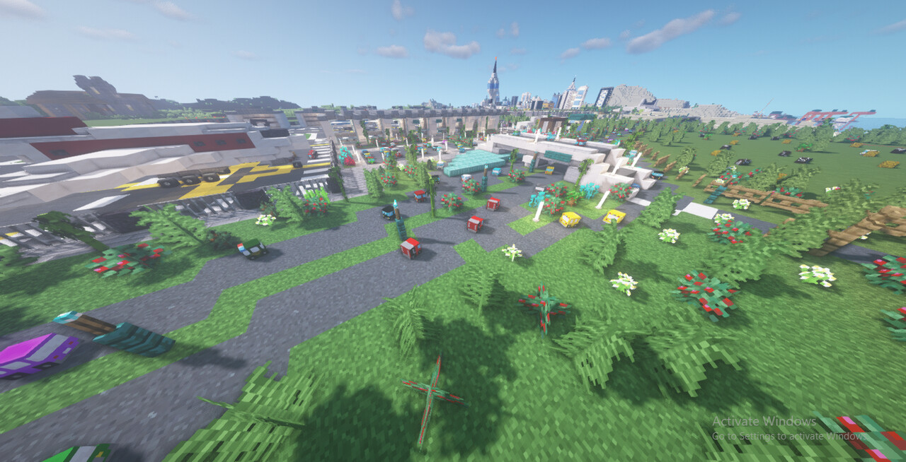 Miniature Minecraft Map