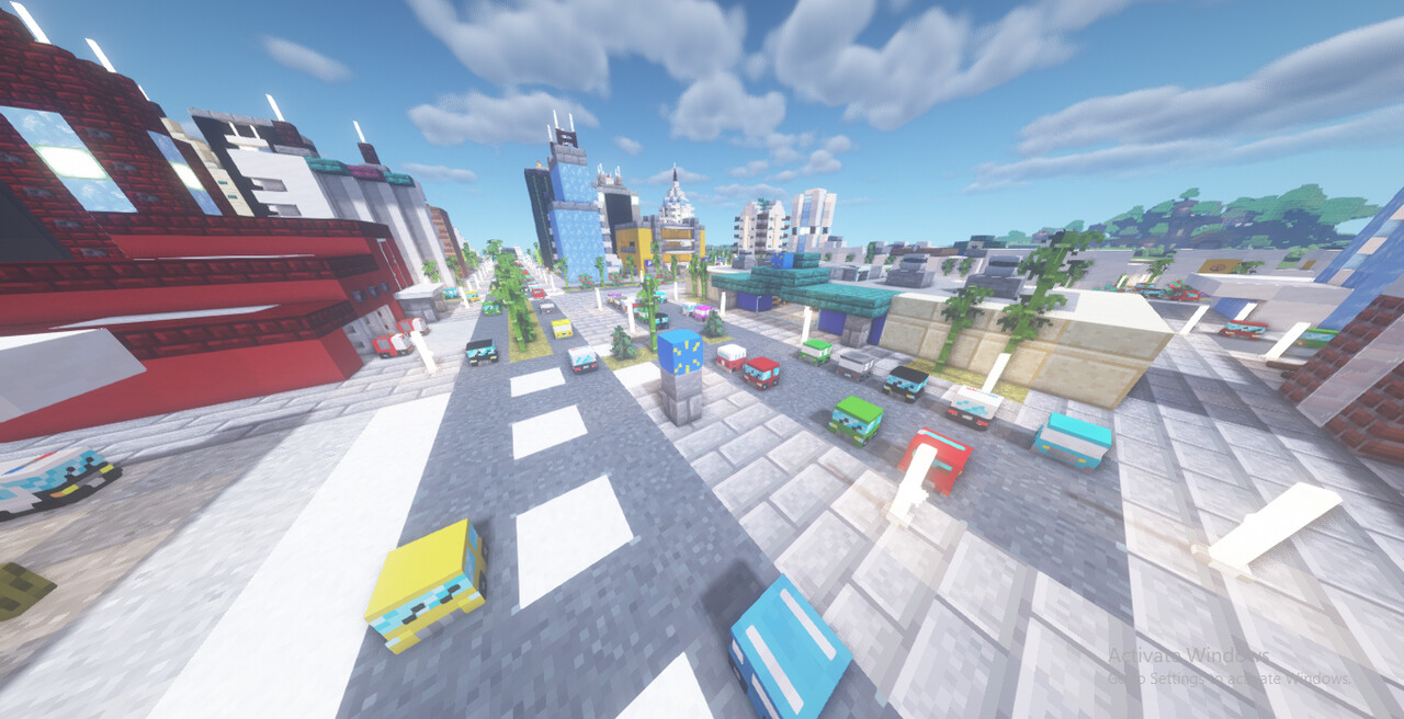 Miniature Minecraft Map