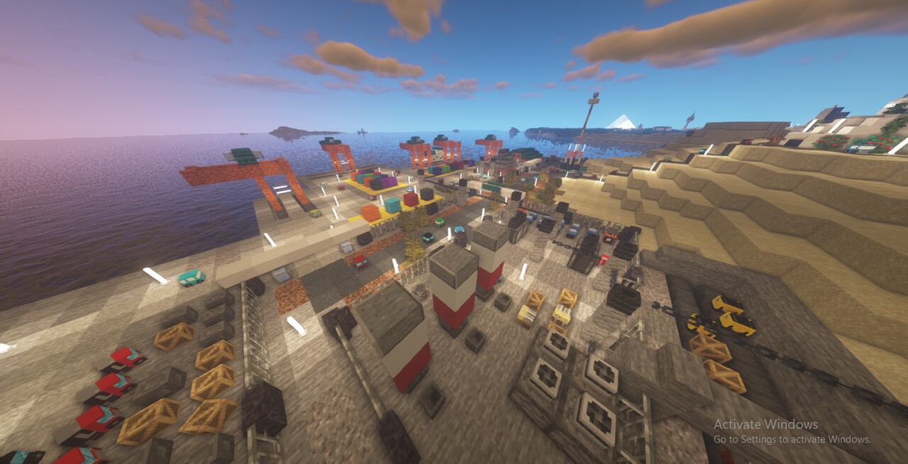 Miniature Minecraft Map