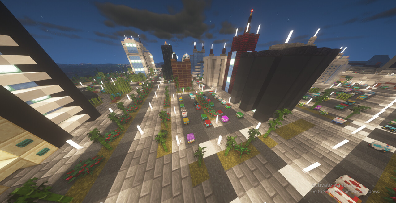 Miniature Minecraft Map