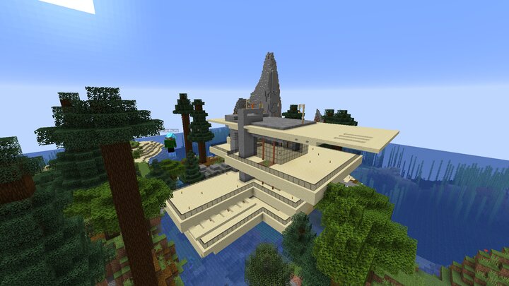 Falling Water by Frank Wright Minecraft Map