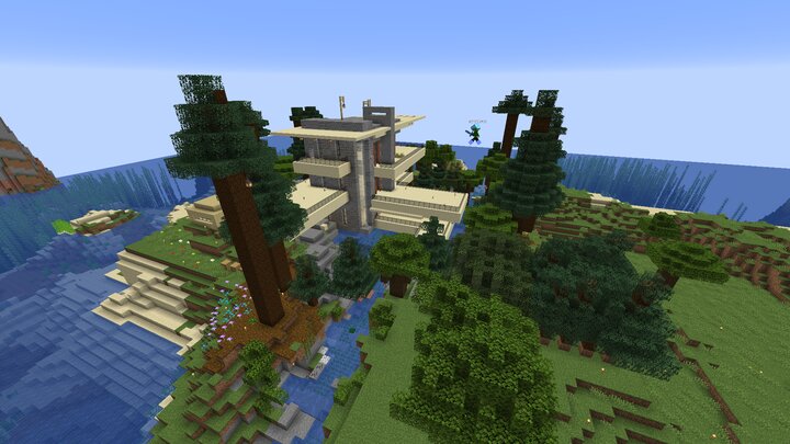 Falling Water by Frank Wright Minecraft Map