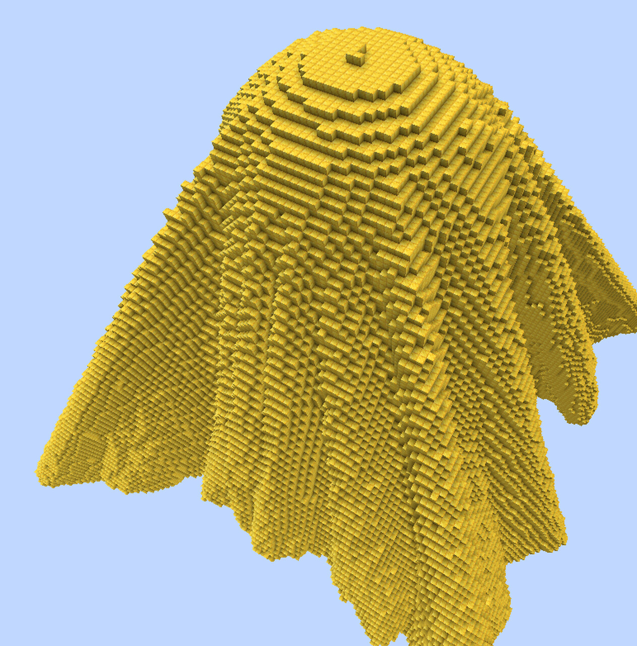 Cloth rendering Minecraft Map