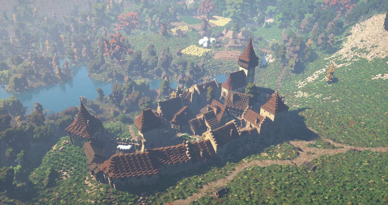 Fortified Medieval Town [Conquest Reforged] Minecraft Map