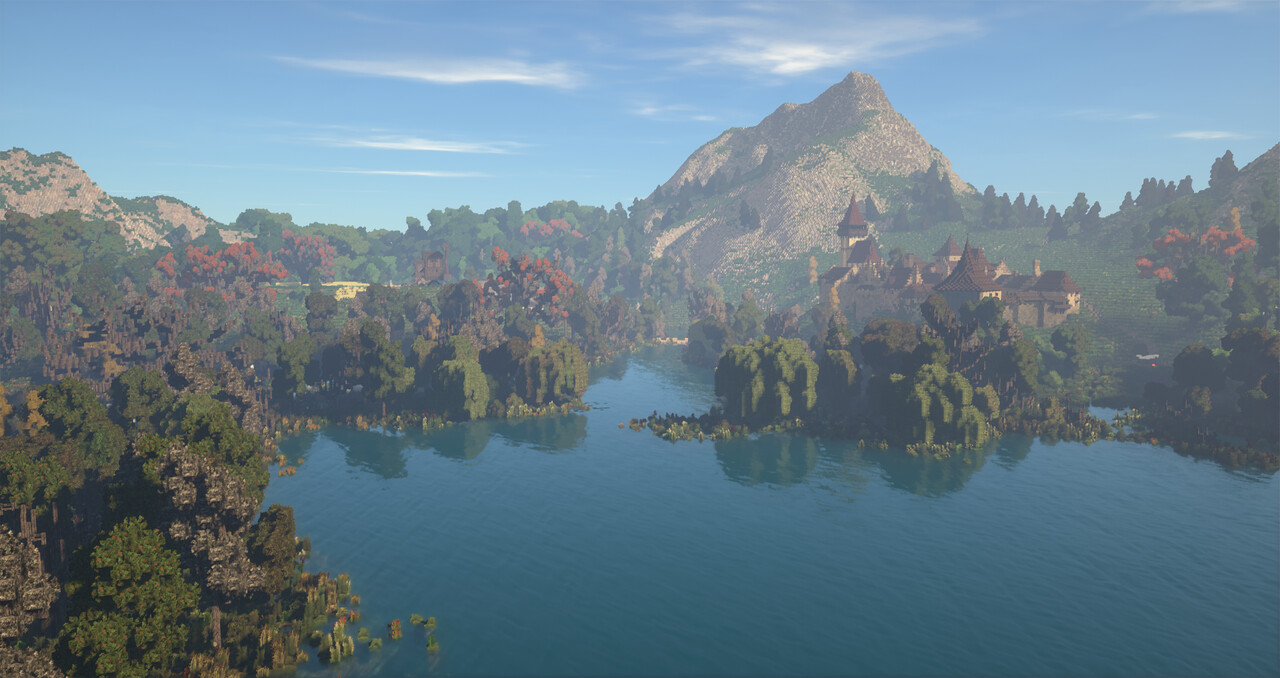 Minecraft conquest reforged medieval city map - looplkak