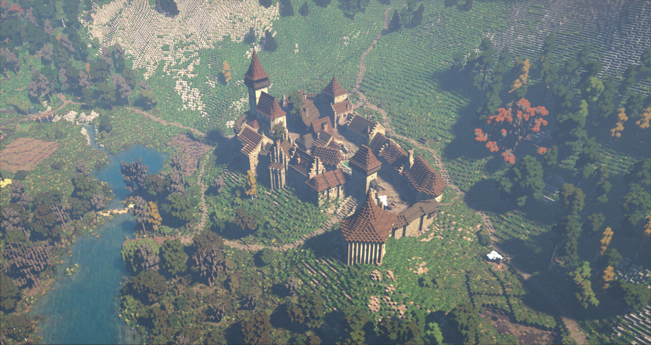 Fortified Medieval Town [Conquest Reforged] Minecraft Map