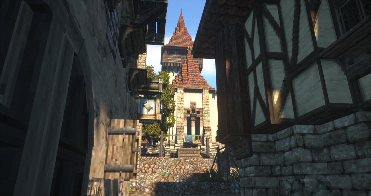 Fortified Medieval Town [Conquest Reforged] Minecraft Map