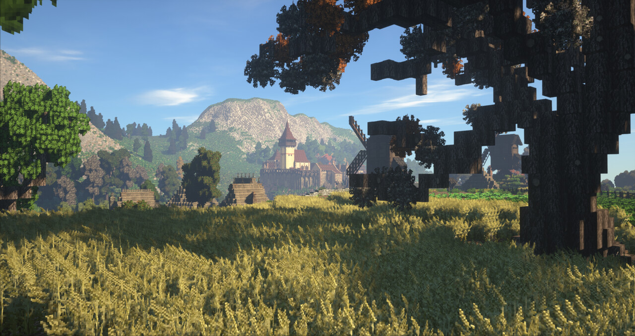 Fortified Medieval Town [Conquest Reforged] Minecraft Map