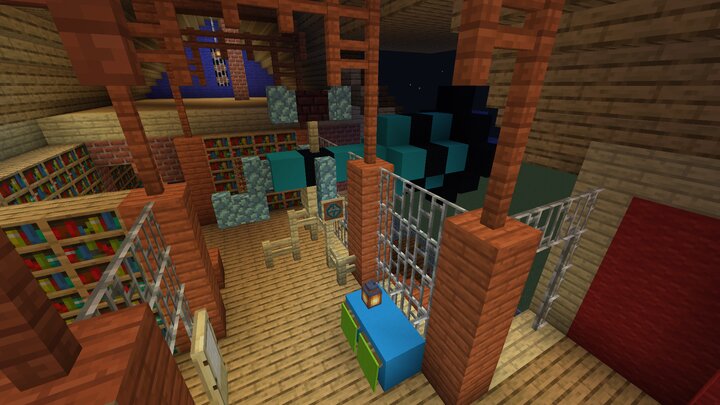 Secret Neighbor New Map!!! FUN. Minecraft Map