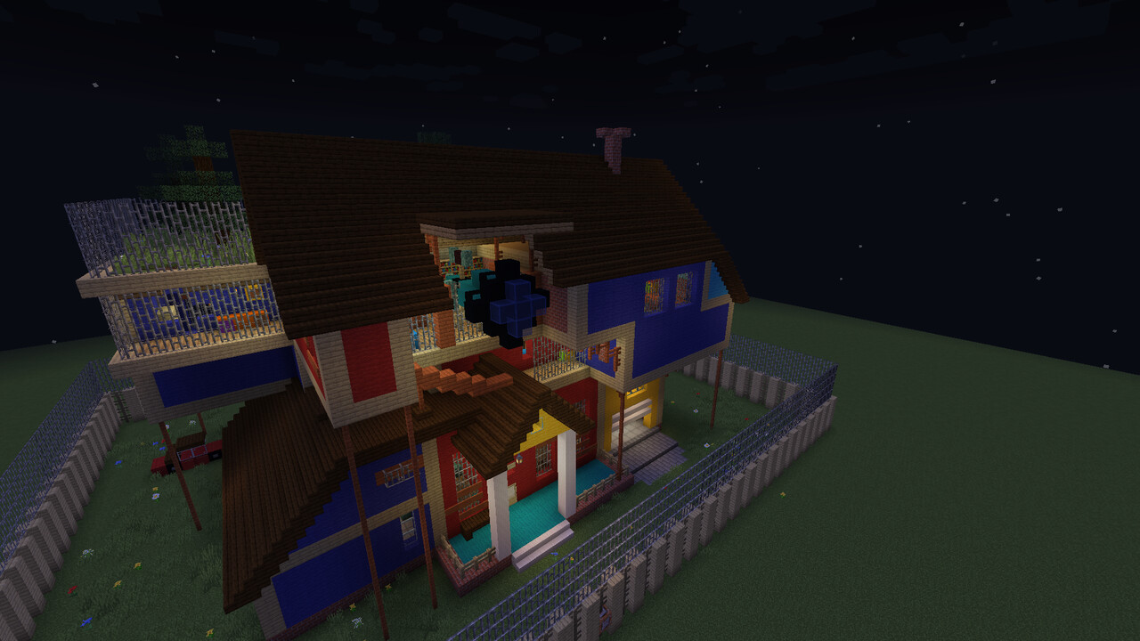 Secret Neighbor New Map!!! FUN. Minecraft Map