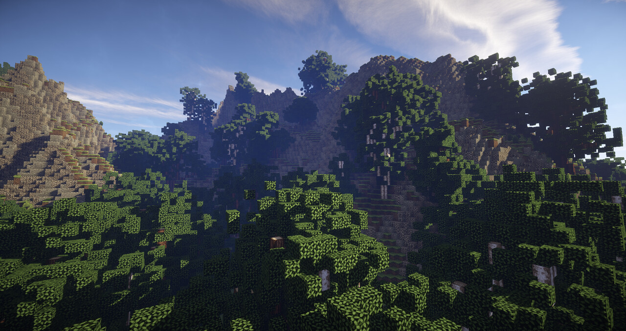 Big Forest / Desert RPG Map - 1500x1500 Minecraft Map