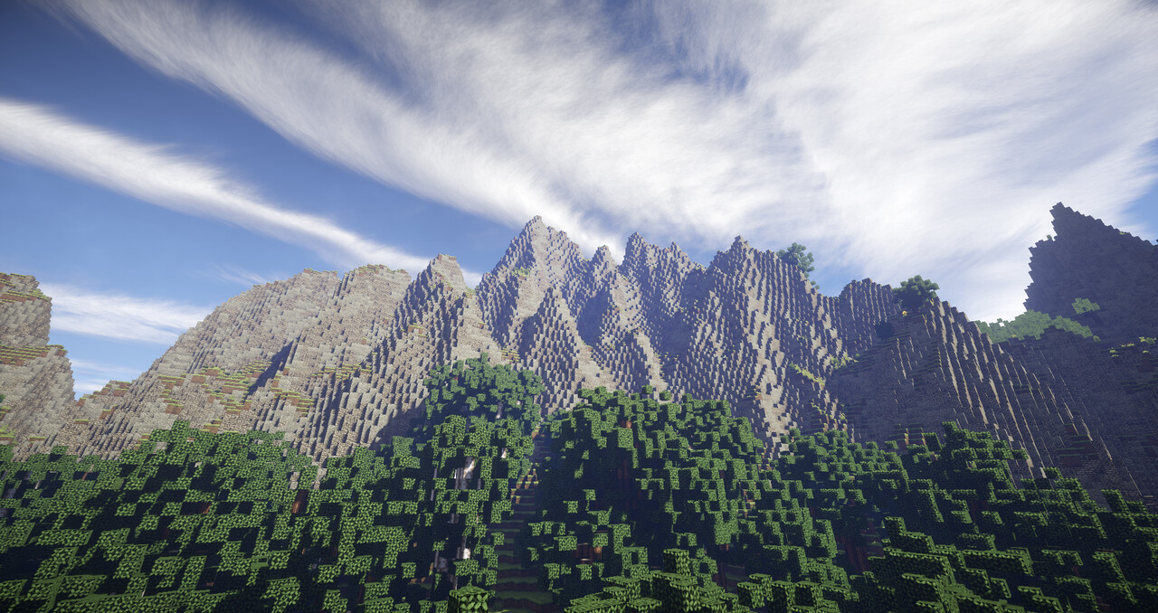 Big Forest / Desert RPG Map - 1500x1500 Minecraft Map