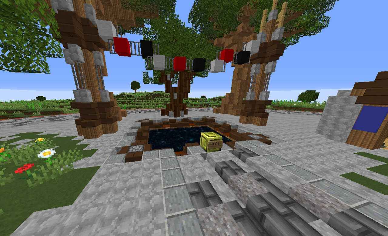 Factions Spawn (Dark) {Schematic} And {Map} Minecraft Map