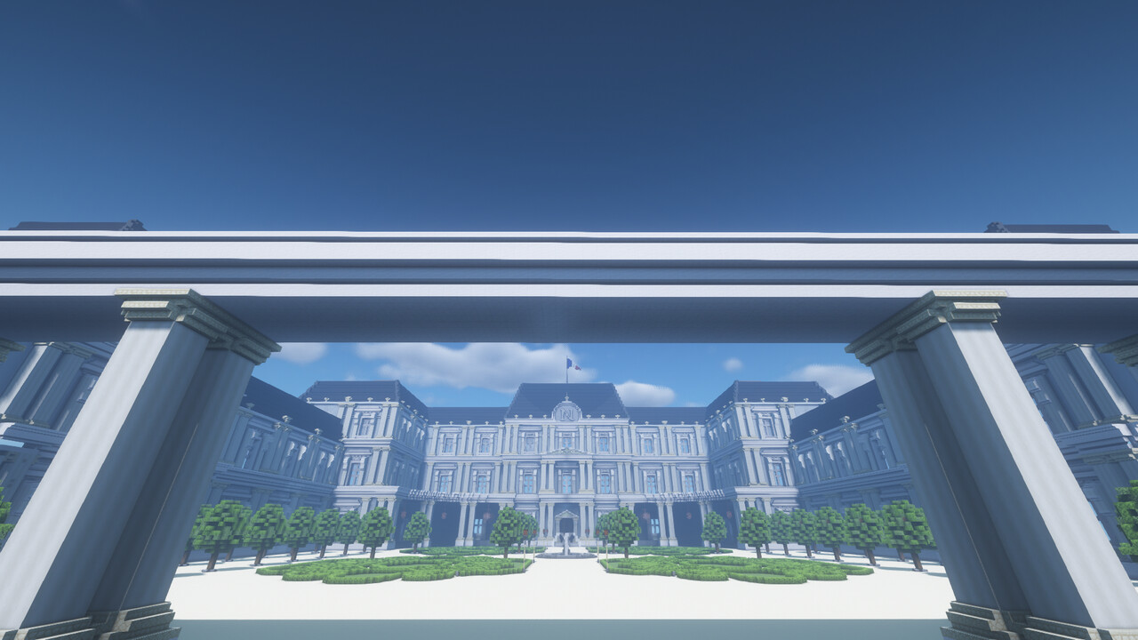 French Palace Minecraft Map