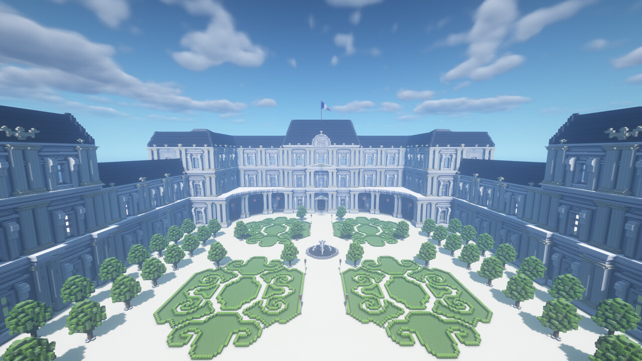 French Palace Minecraft Map