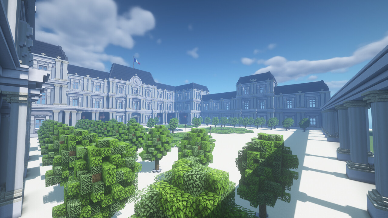 French Palace Minecraft Map