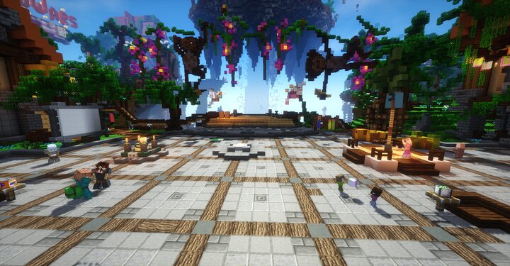 Lobby for network Minecraft Map