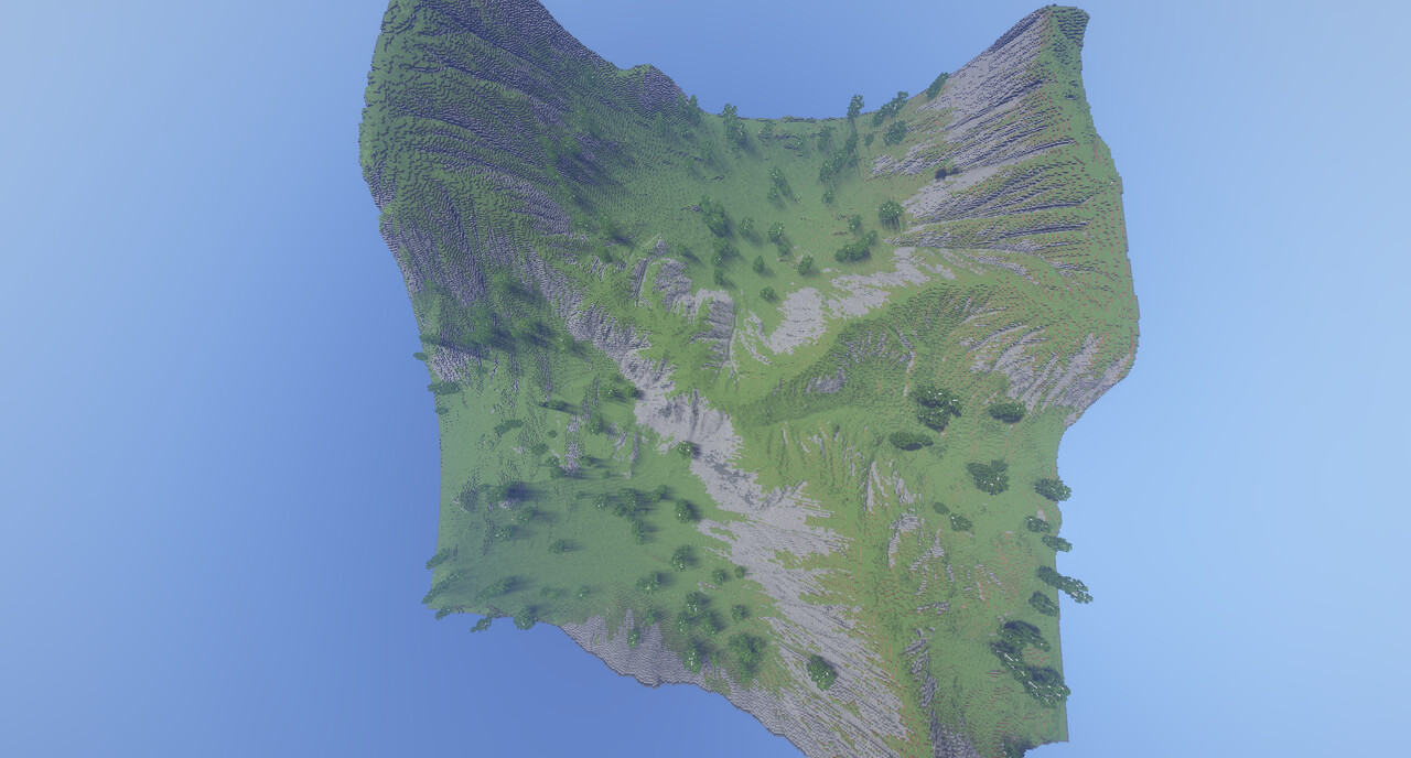 Herja - Ancient Ridged Mountains Minecraft Map