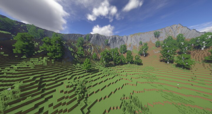 Herja - Ancient Ridged Mountains Minecraft Map