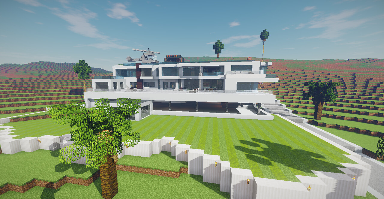 Modern Mansion (Mansions Project #1) Minecraft Map