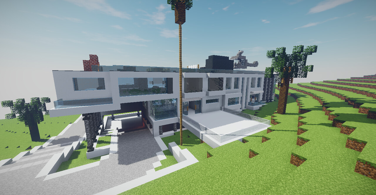 Modern Mansion (Mansions Project #1) Minecraft Map