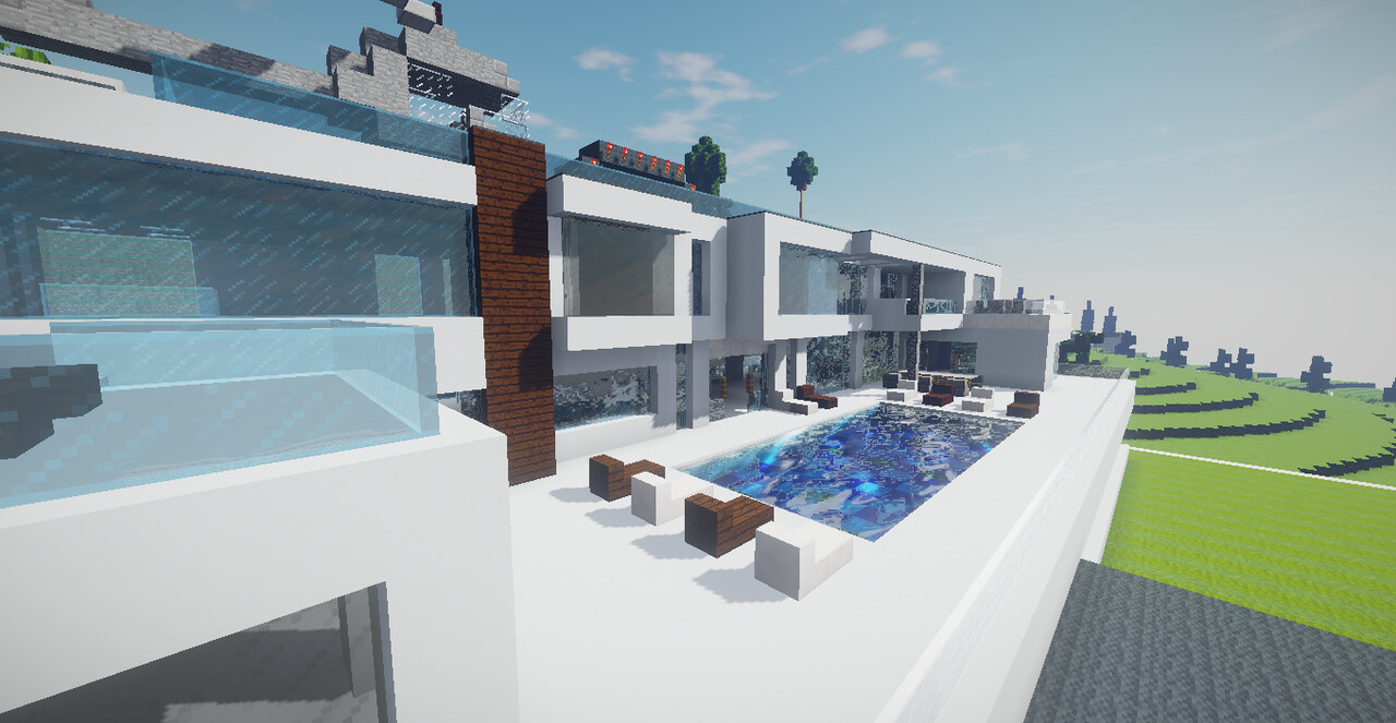 Modern Mansion (Mansions Project #1) Minecraft Map