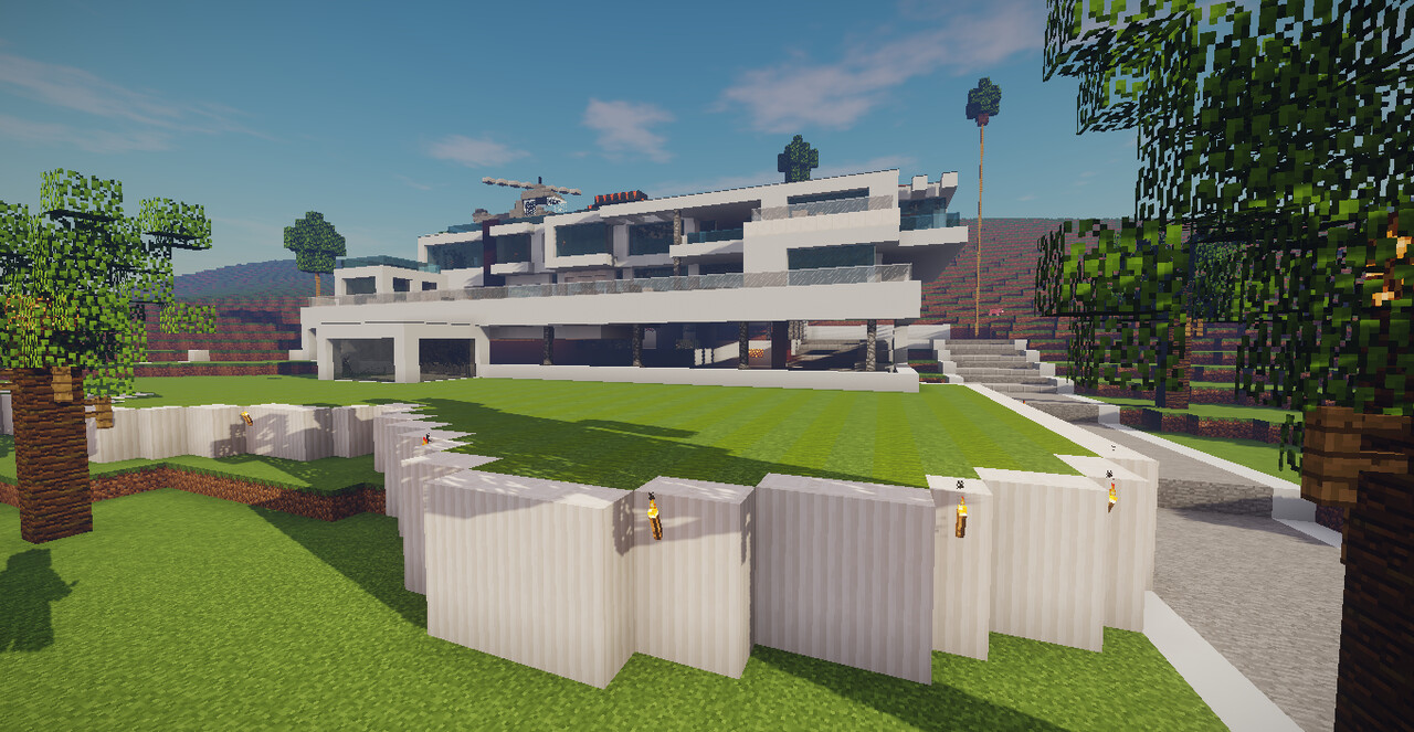 Modern Mansion (Mansions Project #1) Minecraft Map