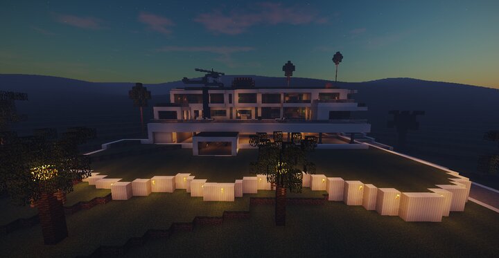Modern Mansion (Mansions Project #1) Minecraft Map