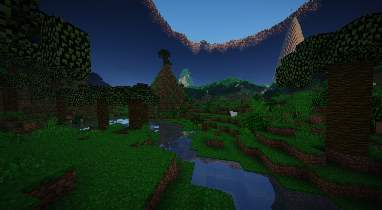 World Cavern Minecraft Map