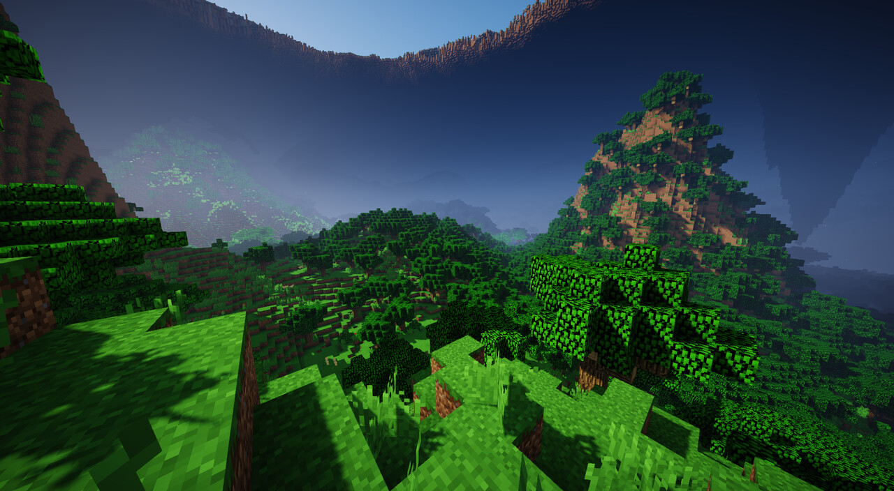 World Cavern Minecraft Map