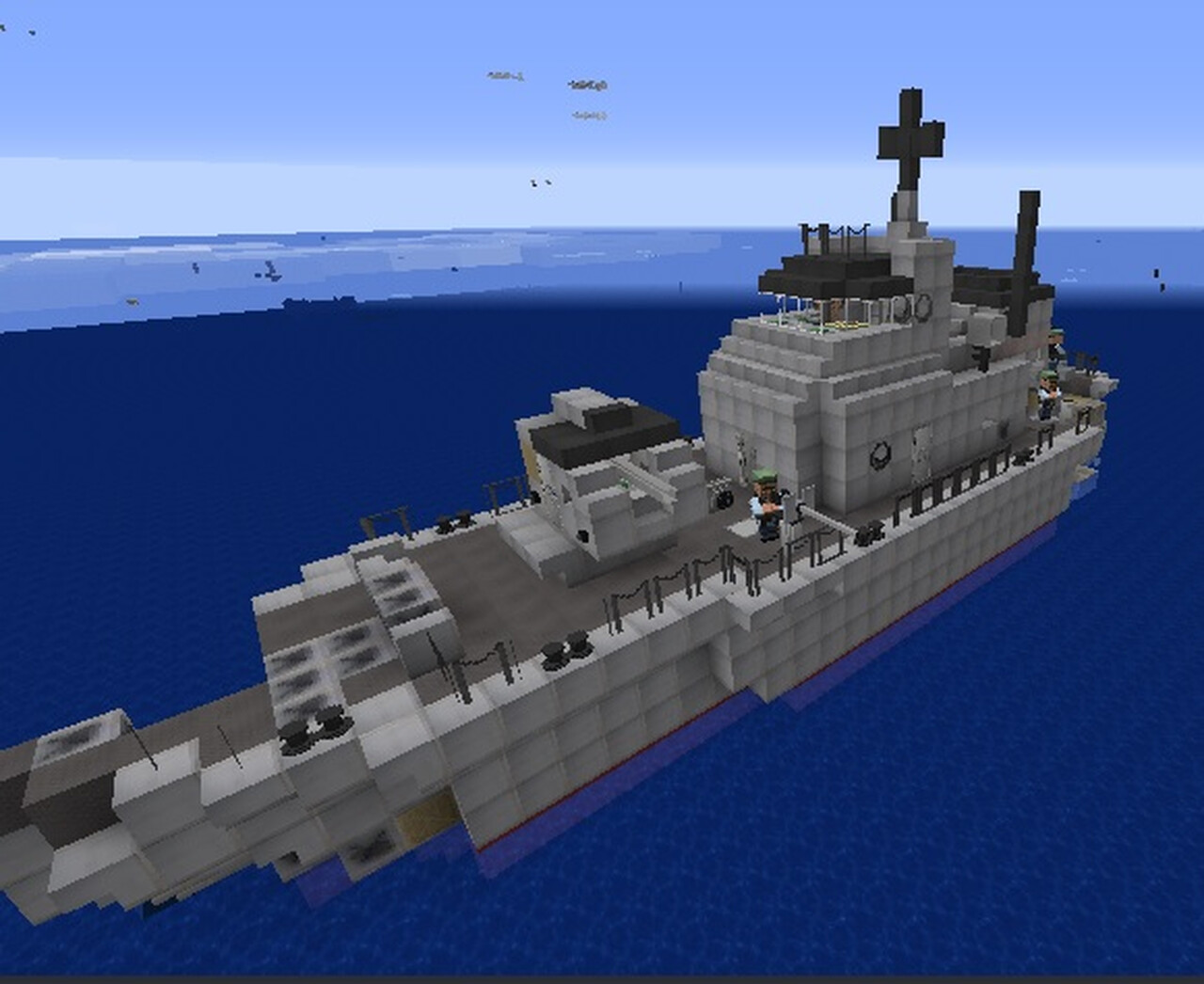 USS Asheville PGM-84 (Movecraft/Navycraft) Gunship Minecraft Map
