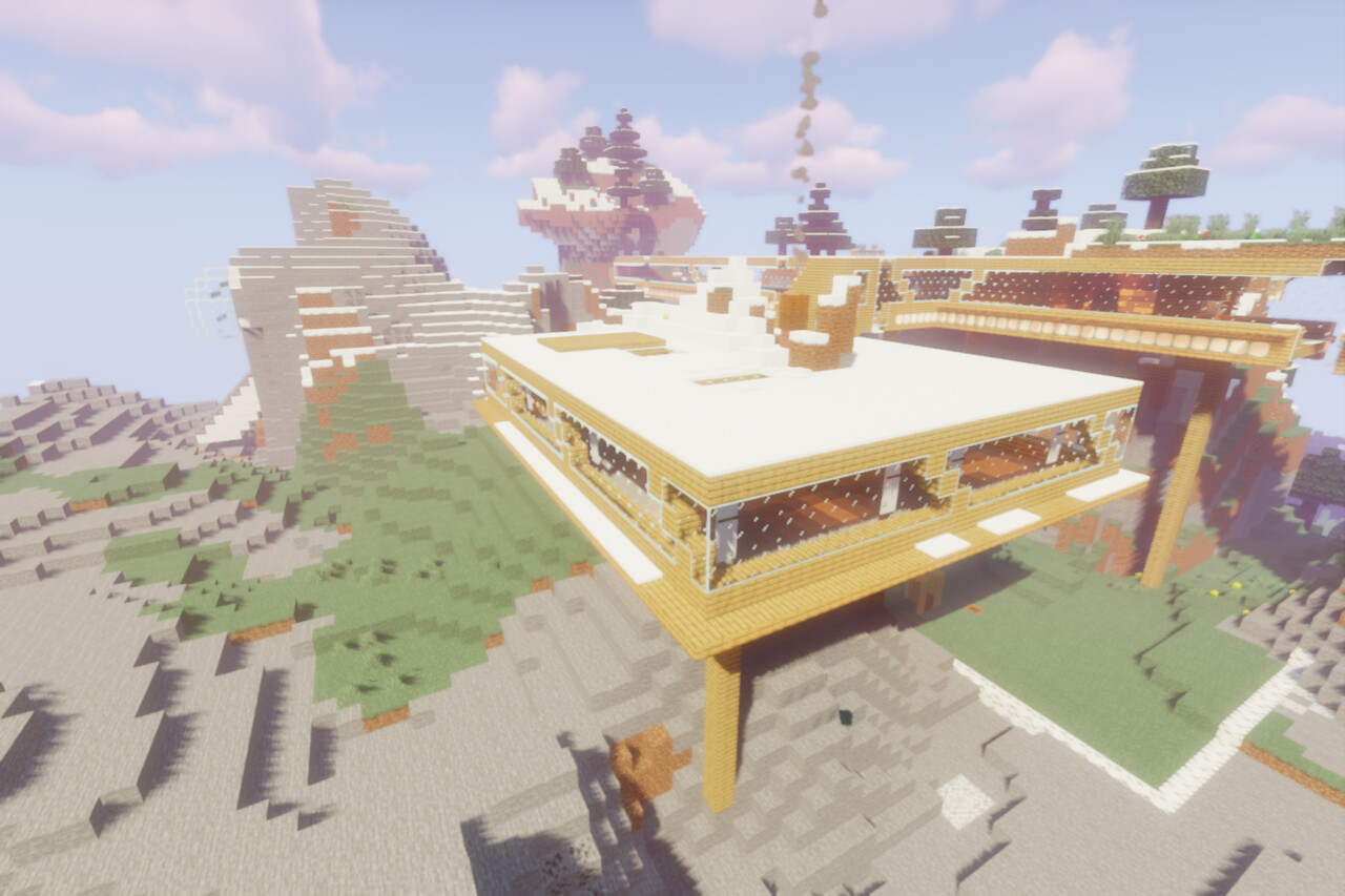 Mountain house Alpha 1 1.15.2 Minecraft Map