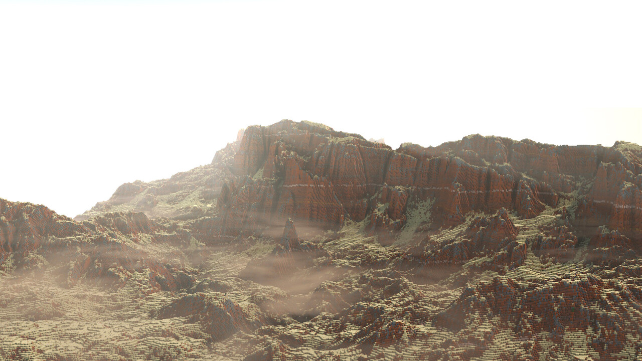 Desert Mesa Minecraft Map