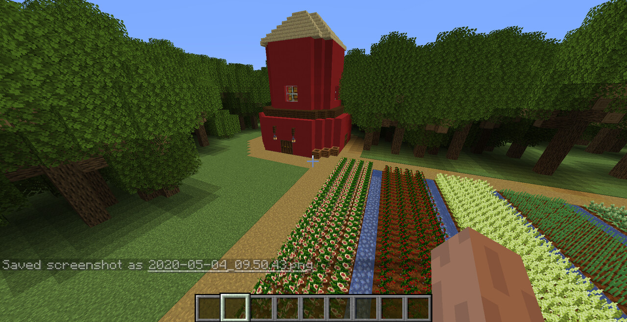 Farm (modded) Minecraft Map