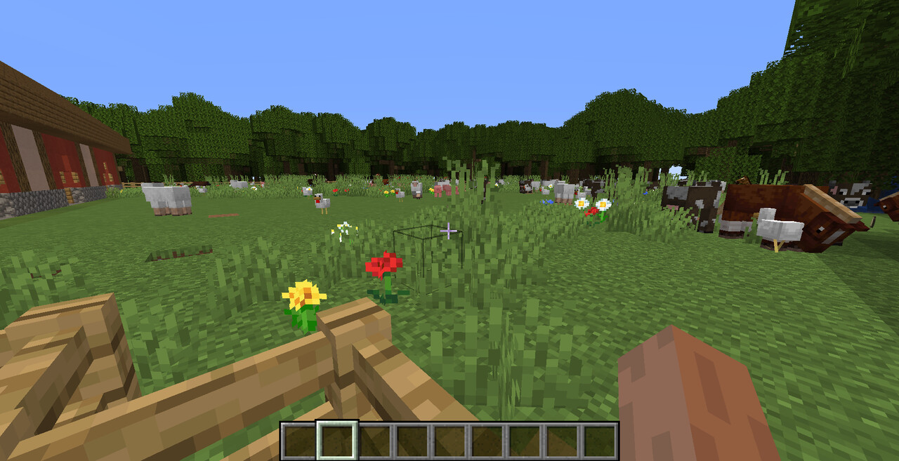 Farm (modded) Minecraft Map