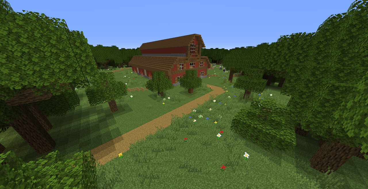 Farm (modded) Minecraft Map