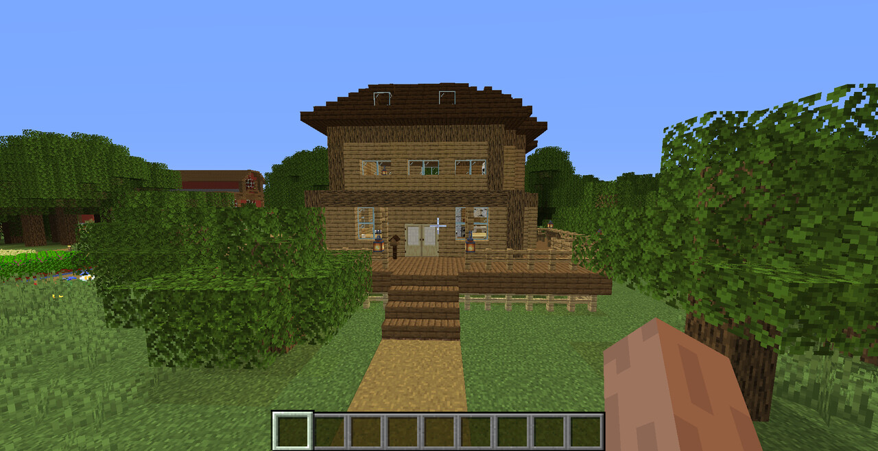 Farm (modded) Minecraft Map