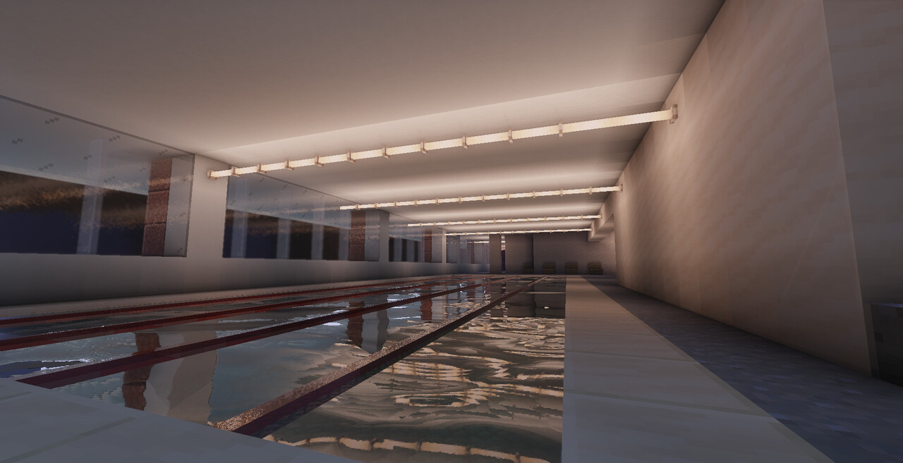 Sports and Recreation Center Minecraft Map